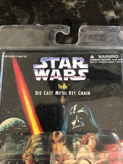 Vintage Star Wars 2 Key Chains Yoda Die Cast Metal and C 3PO - Etsy