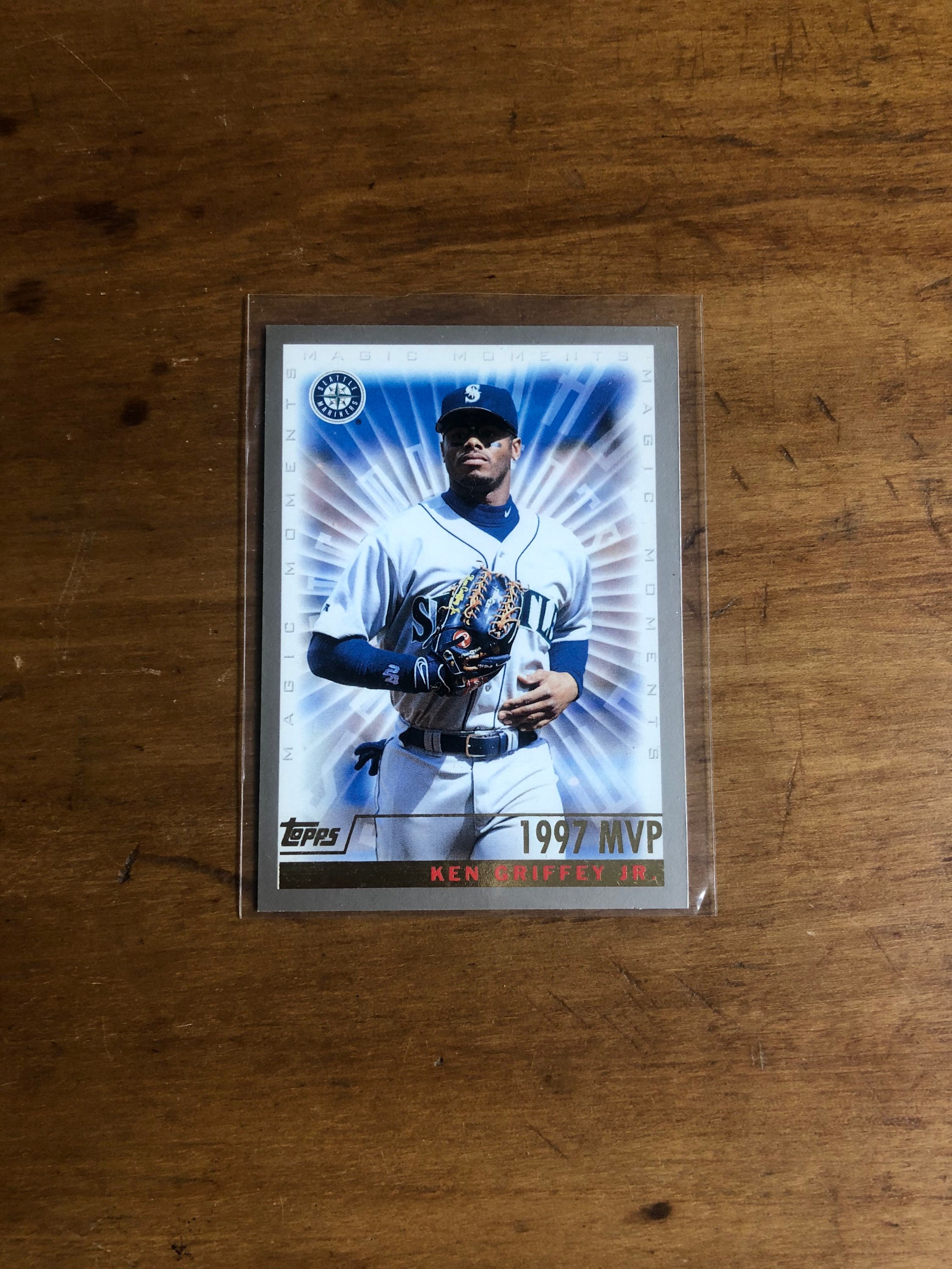 2000 Topps 1997 MVP Ken Griffey Jr. Baseball Card Seattle - Etsy
