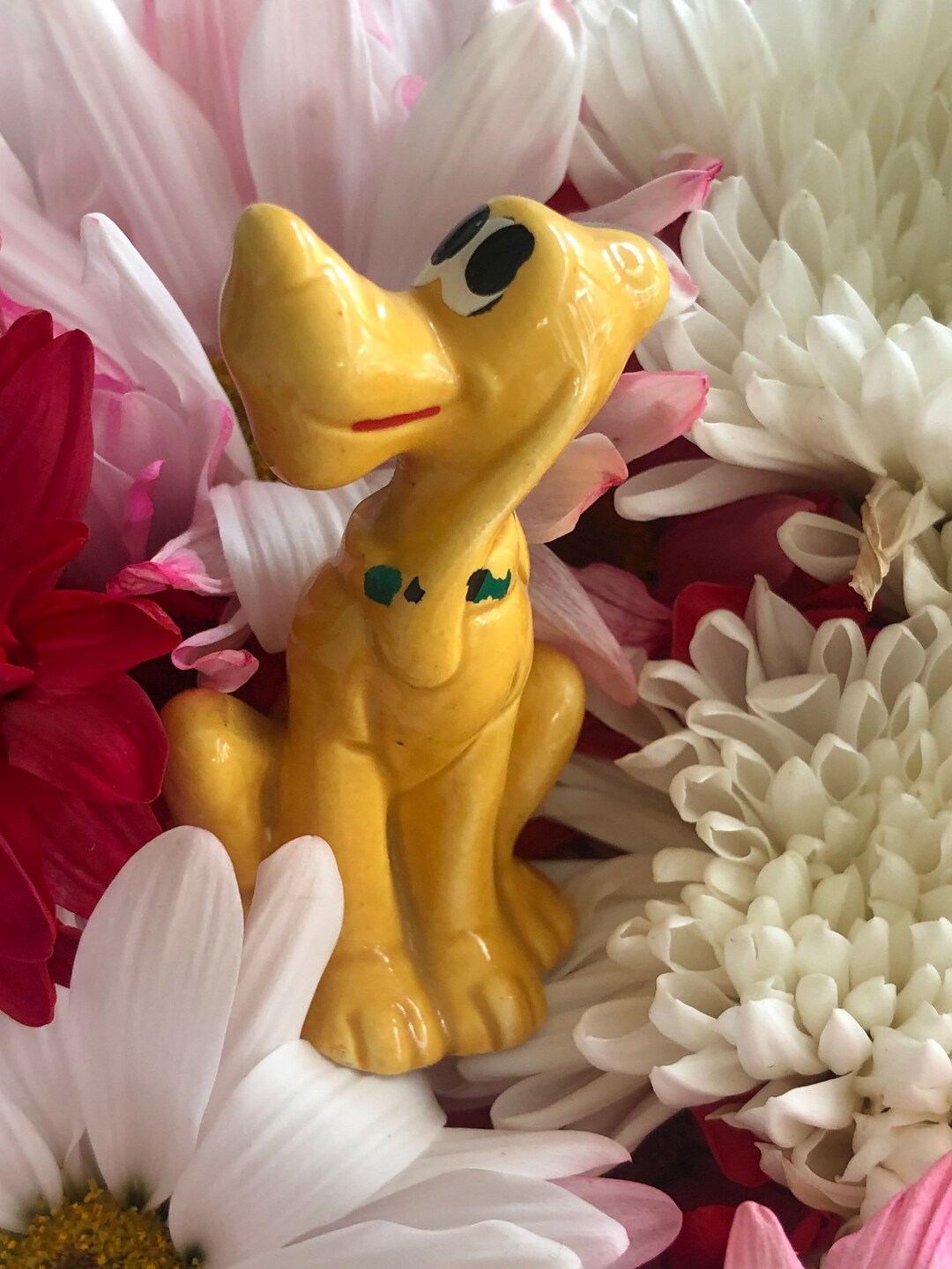 Vintage Ceramic Disney Pluto Figurine - Etsy