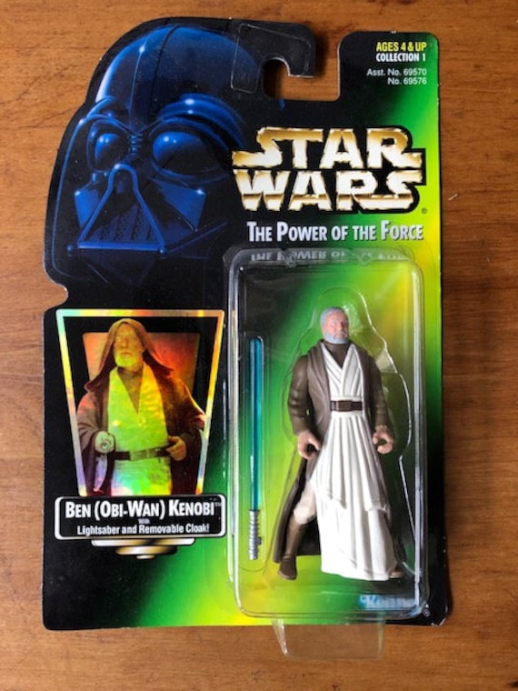 Vintage Star Wars Action Figure Ben obi-wan Kenobi With - Etsy