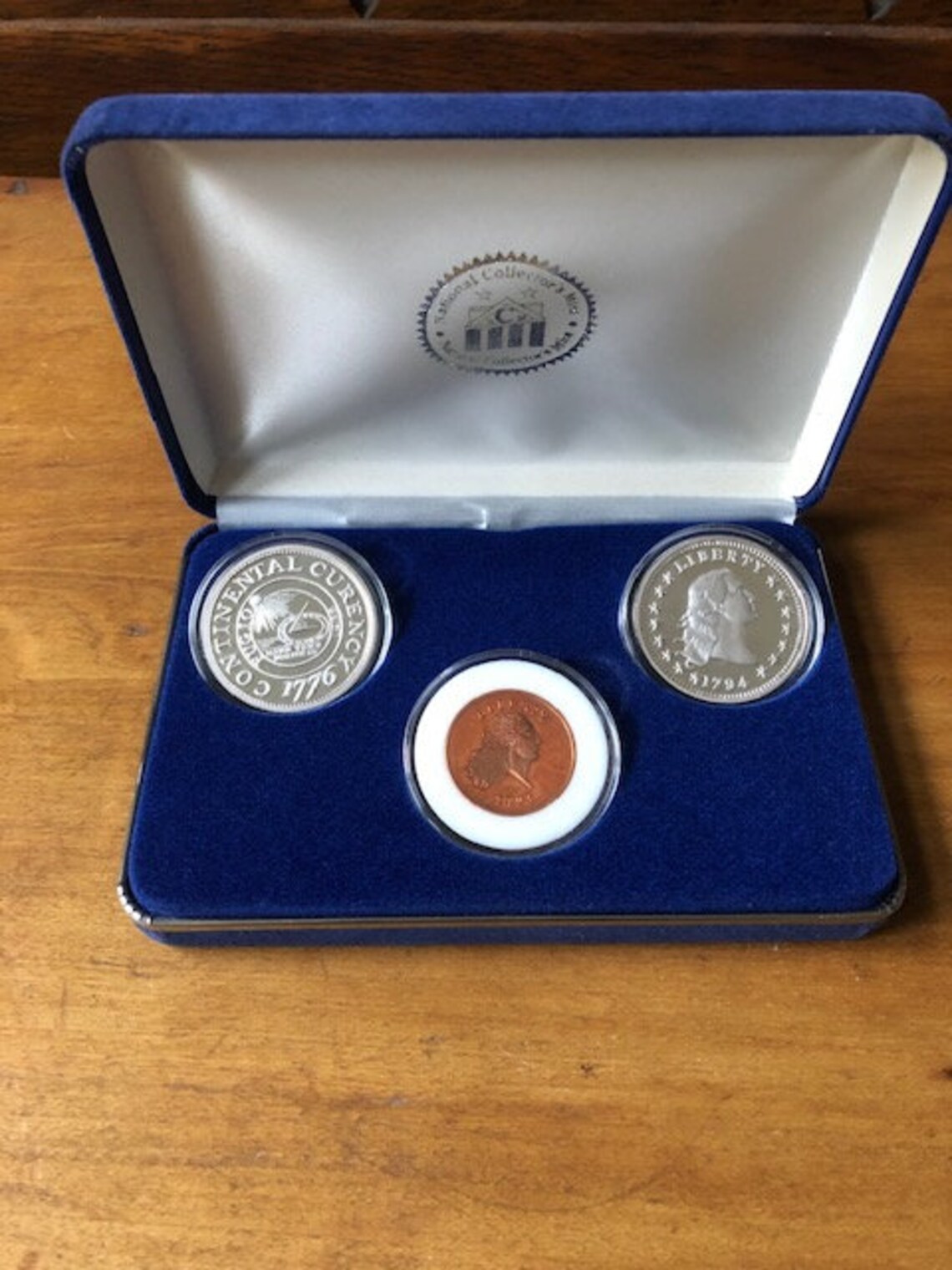 Vintage Set of 3 Reproduction National Collectors Mint Coins | Etsy