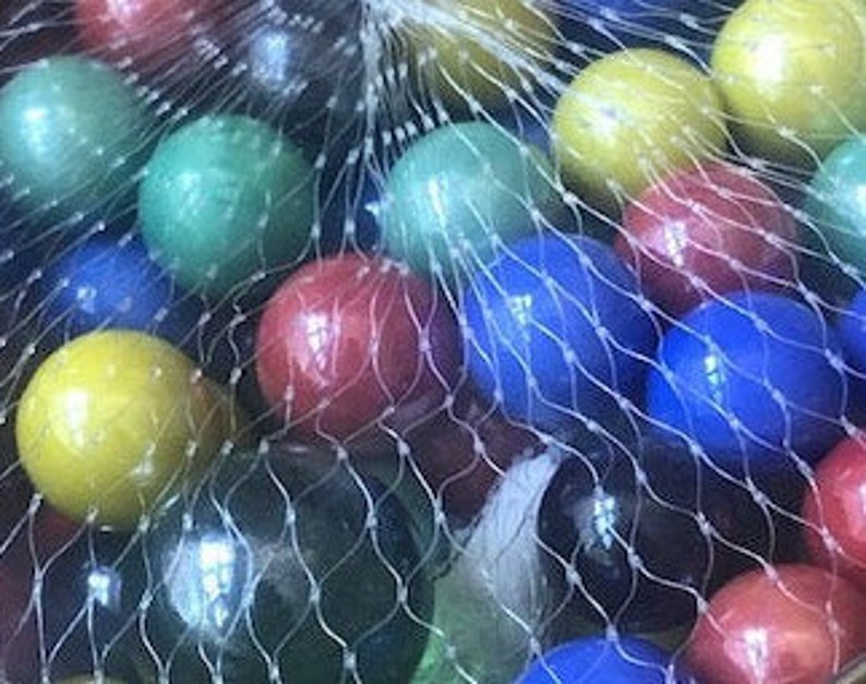 Vintage Tin of Marbles New in Sealed Tin - Etsy