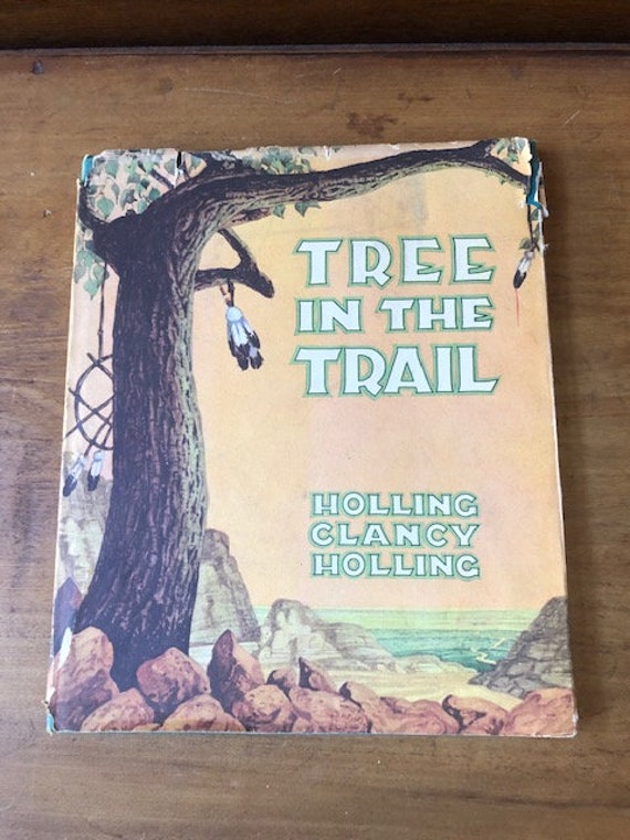 Vintage 1942 Tree in the Trail Book Holling Clancy Holling - Etsy