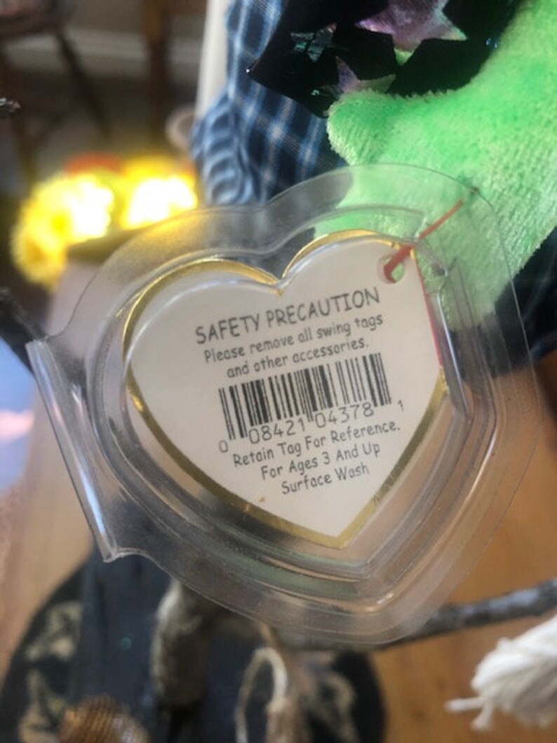 Vintage 2000 Ty Beanie Baby Witch Scary New With Protected - Etsy