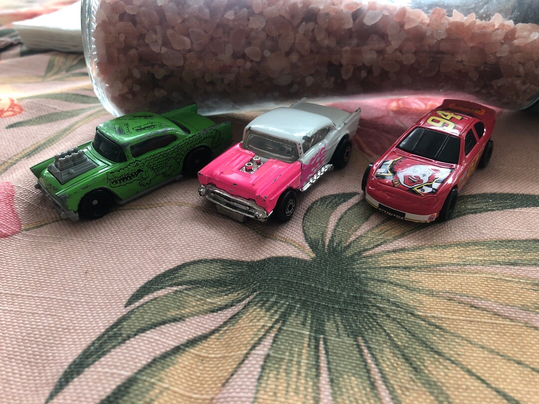 Three Vintage Hot Wheels and Matchbox Hot Rod Cars 1998 Happy Meal 94 ...