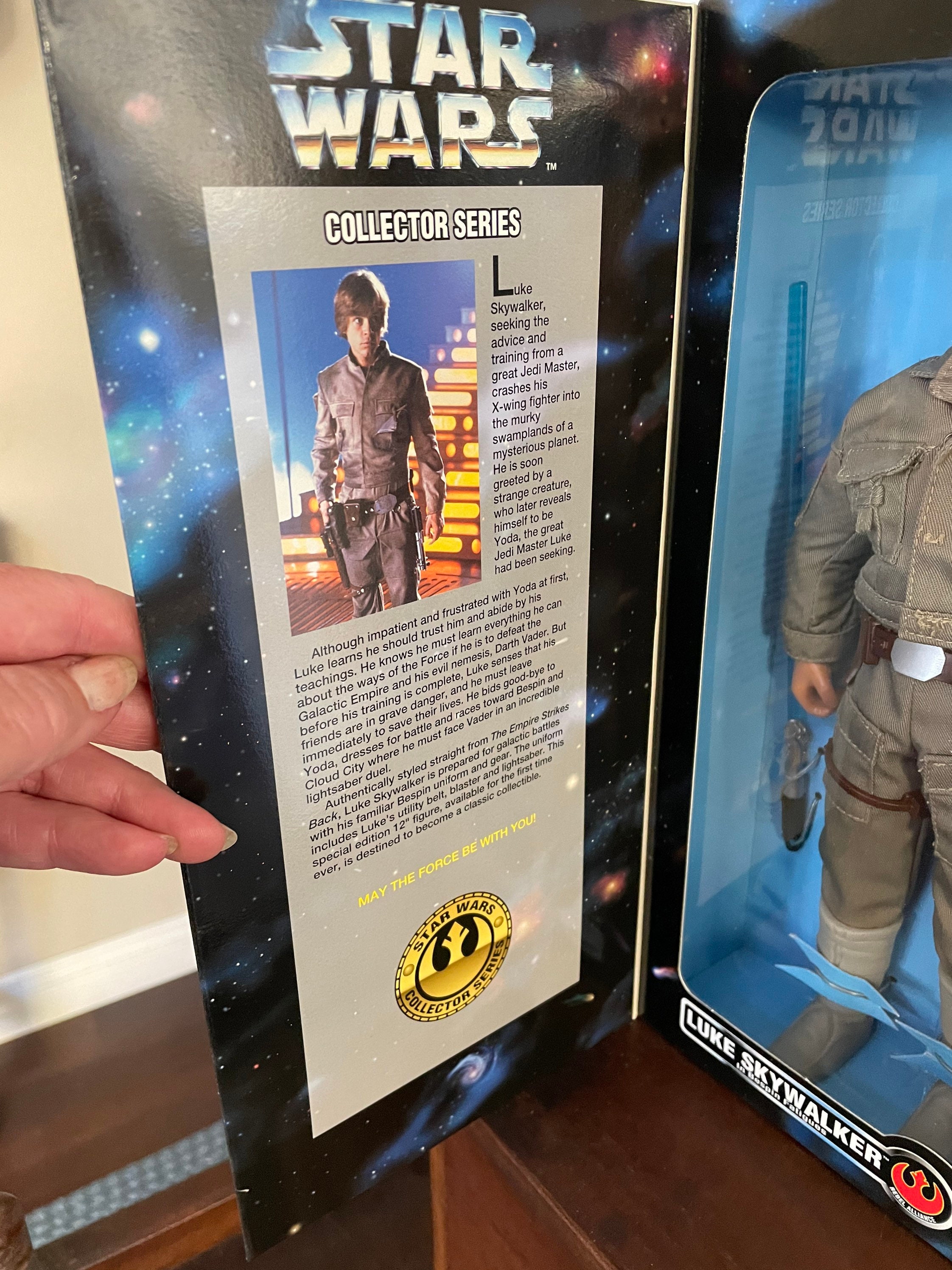Vintage Luke Skywalker Collector Series Action Figure in - Etsy