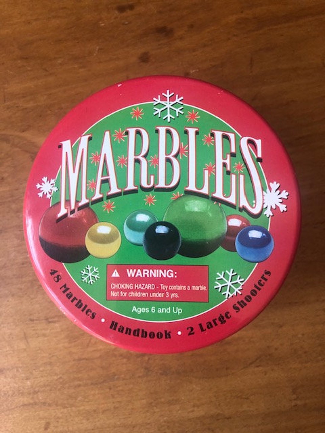 Vintage Tin of Marbles, New in Sealed Tin - Etsy
