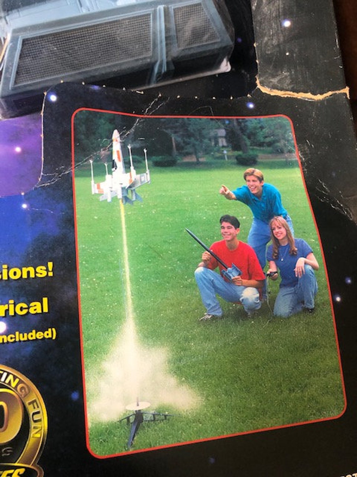 Vintage 1997 Star Wars Ready Built Flying Model Rocket Starter - Etsy