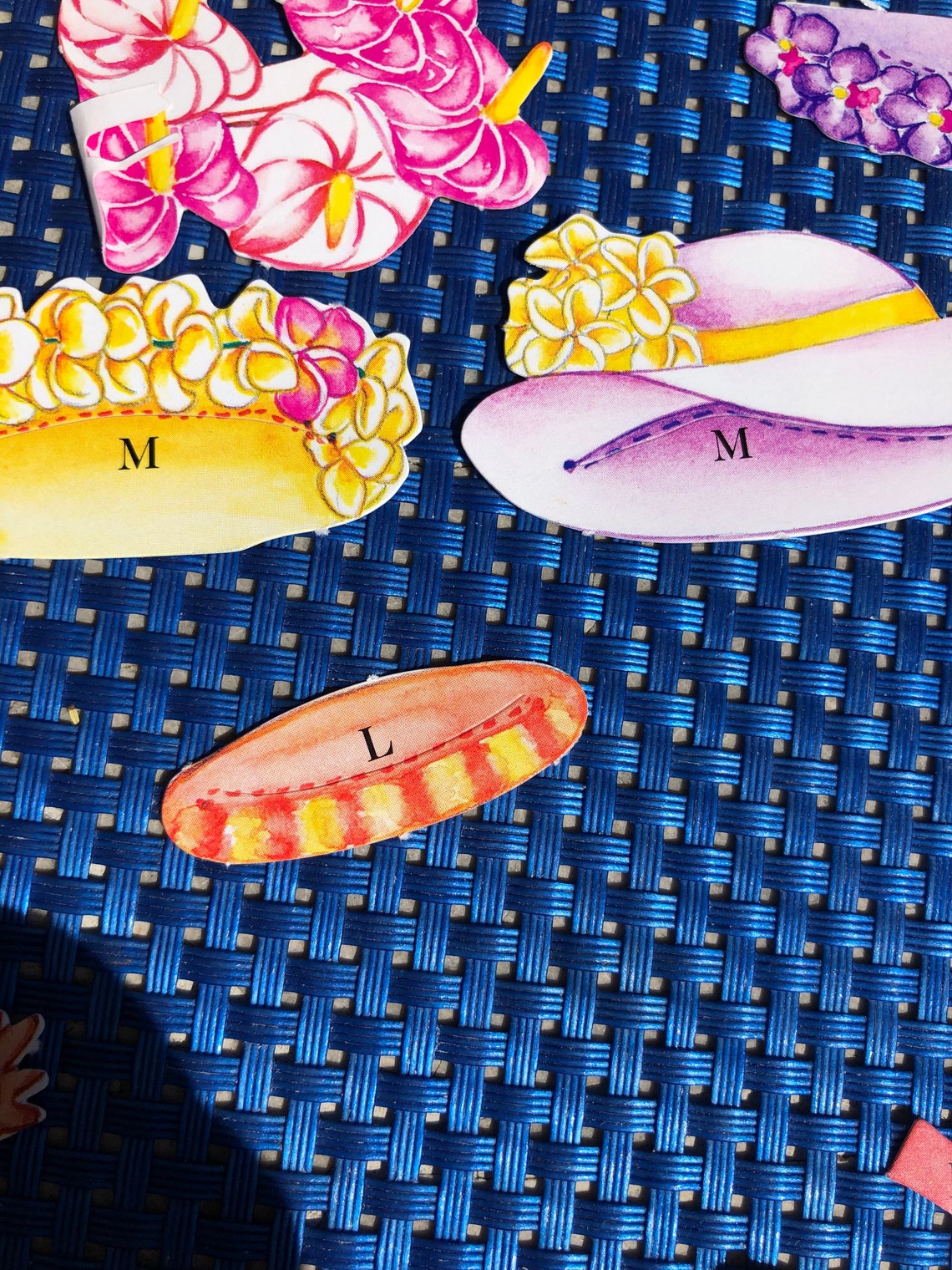 Vintage Hawaiian Paper Doll Clothing Set, 28 Pieces, Doll Not Included ...