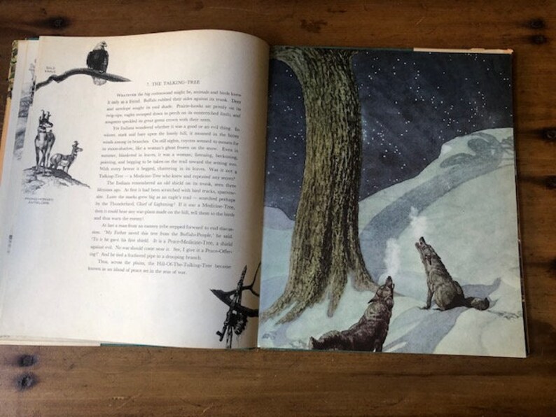 Vintage 1942 Tree in the Trail Book, Holling Clancy Holling - Etsy