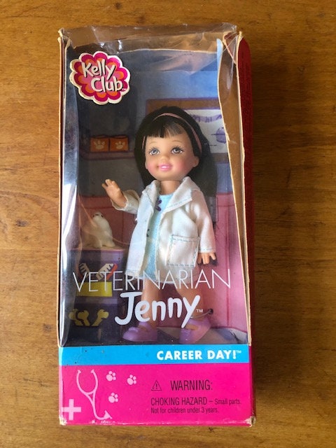 Vintage Kelly Club Veterinarian Jenny Doll With Bunny, Mattel, New in ...