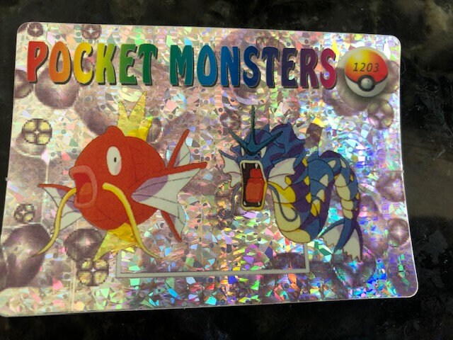 Japanese Pocket Monsters Vending Prism Holo Trading Stickers With Holo ...