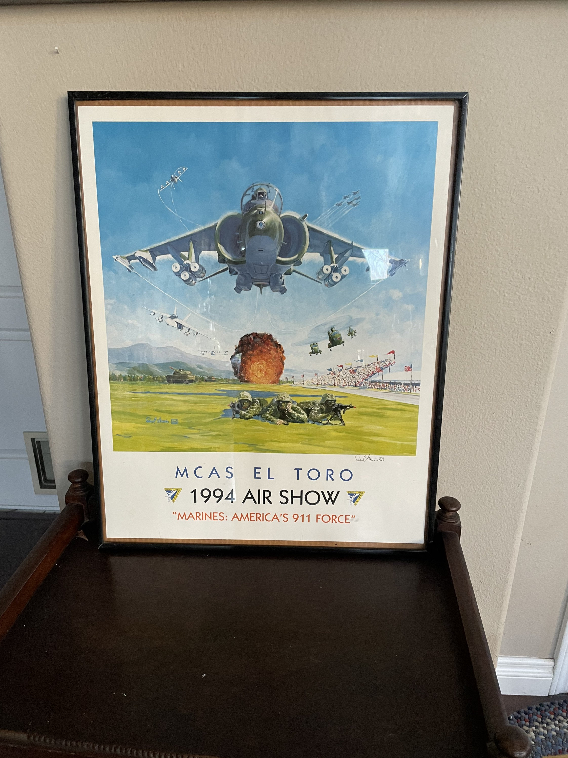 Vintage MCAS El Toro 1994 Air Show Poster marines: - Etsy