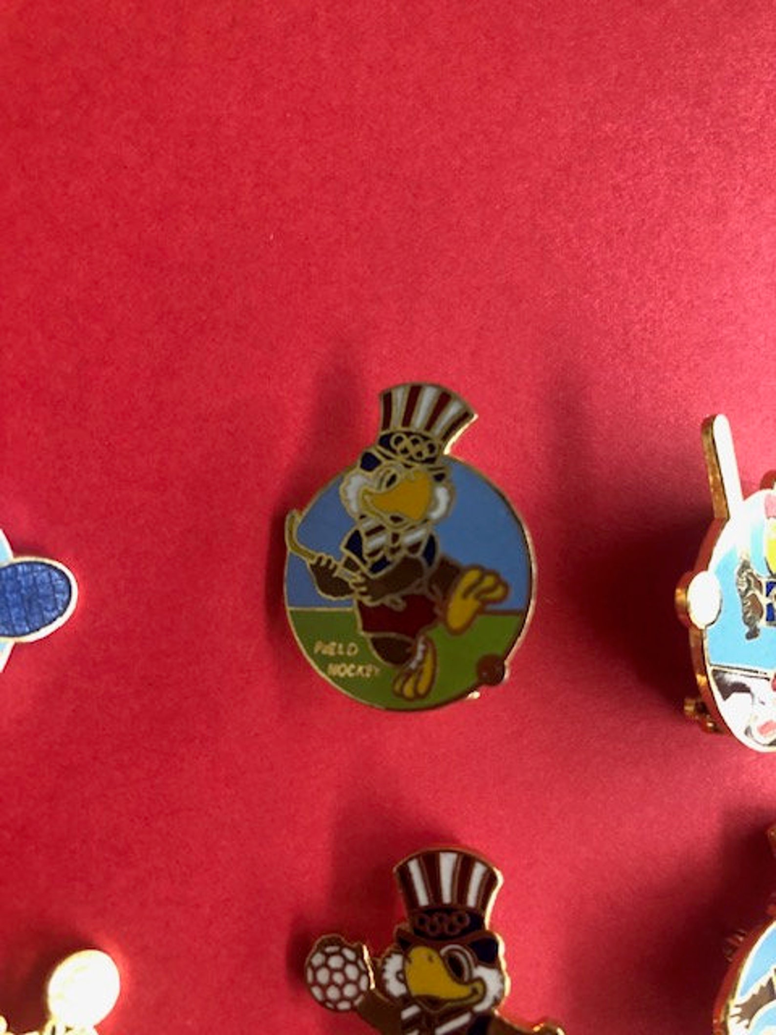 1984 Los Angeles Olympic Pins, Sam the Eagle Limited Edition, Series 1 ...