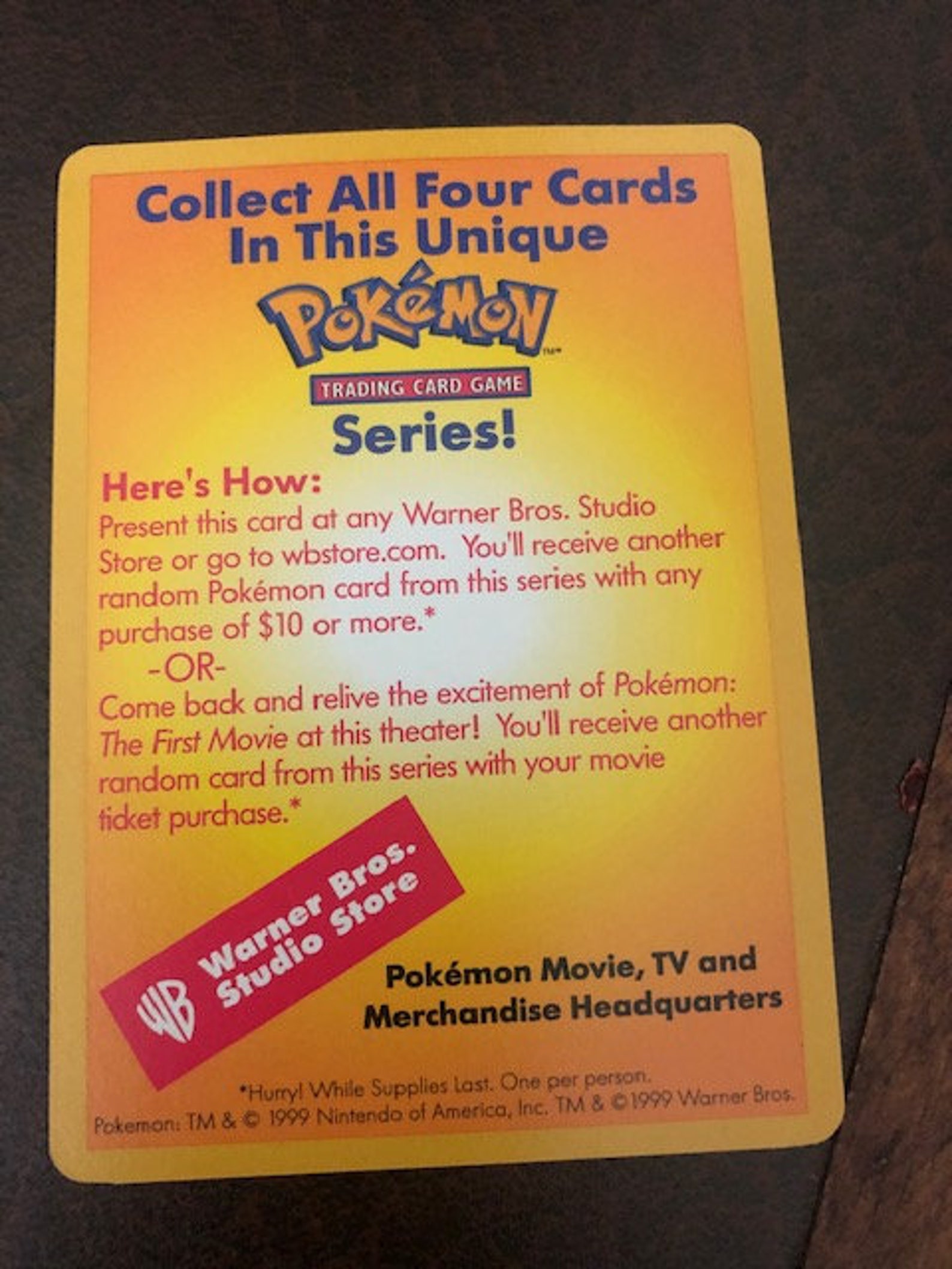 Vintagecatch Mew Pokemon Trading Card Promo for Pokemon - Etsy