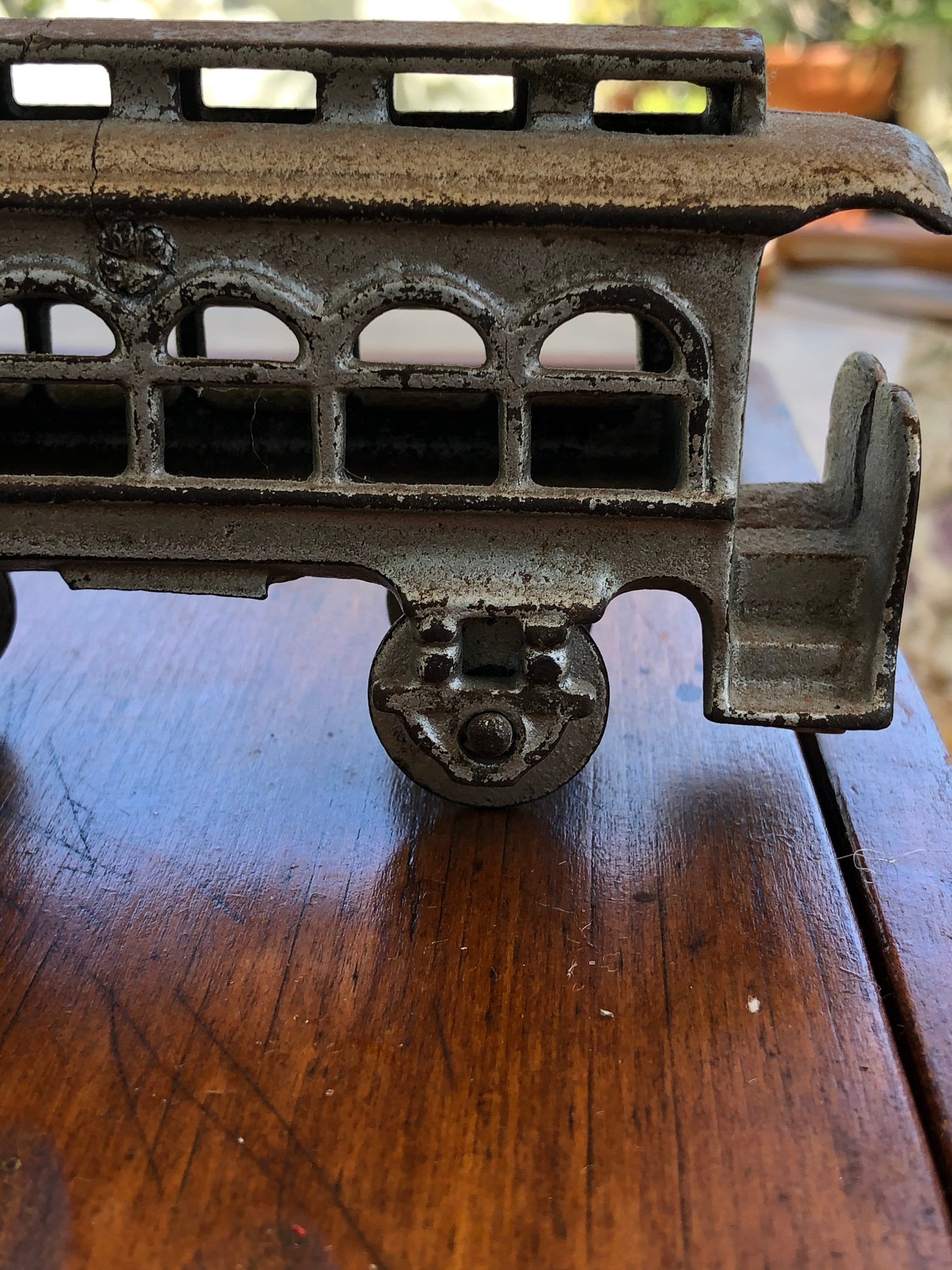 Antique Cast Iron Silver Train Coin Bank, Trolley Bank - Etsy