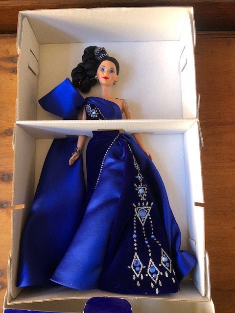 Vintage Sapphire Splendor Barbie, the Jewel Essence Collection by Bob ...