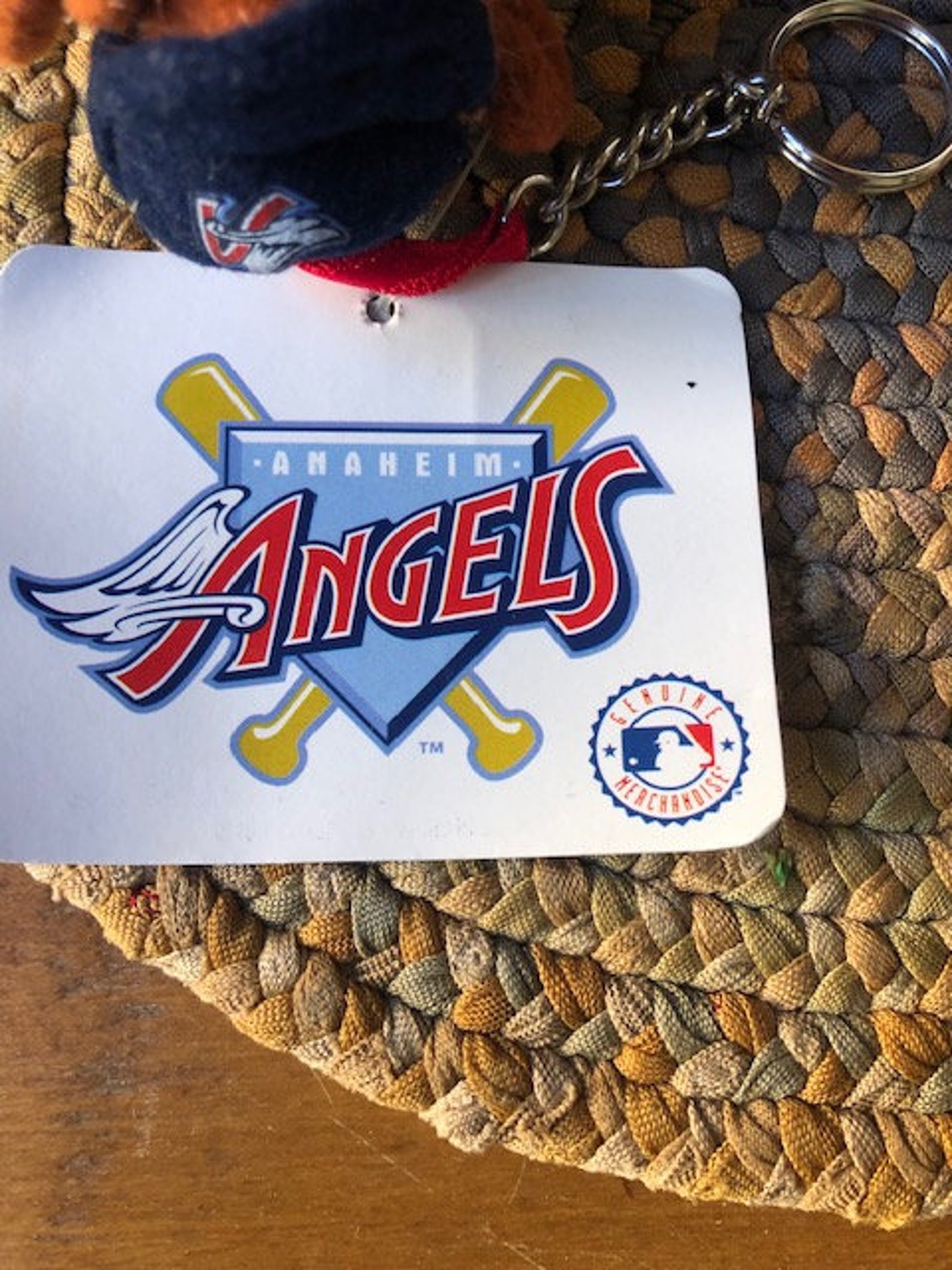 Vintage Anaheim Angels Baseball clutch Mascot Key - Etsy