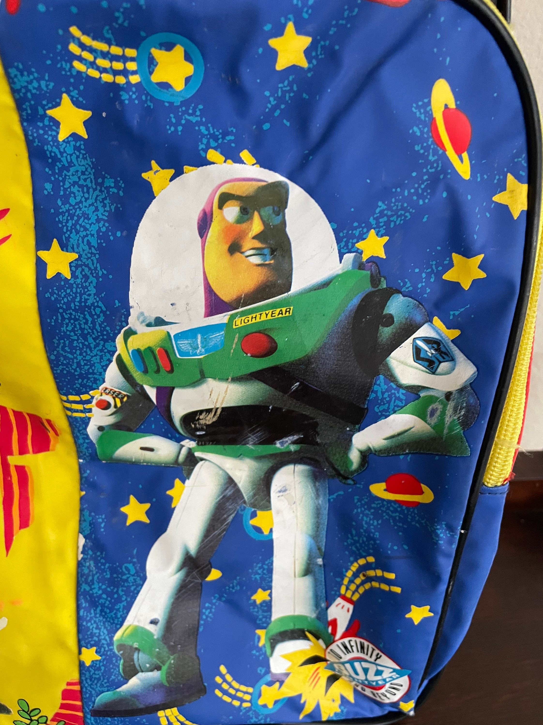 Vintage Disney Toy Story Woody and Buzz 1990's Backpack - Etsy