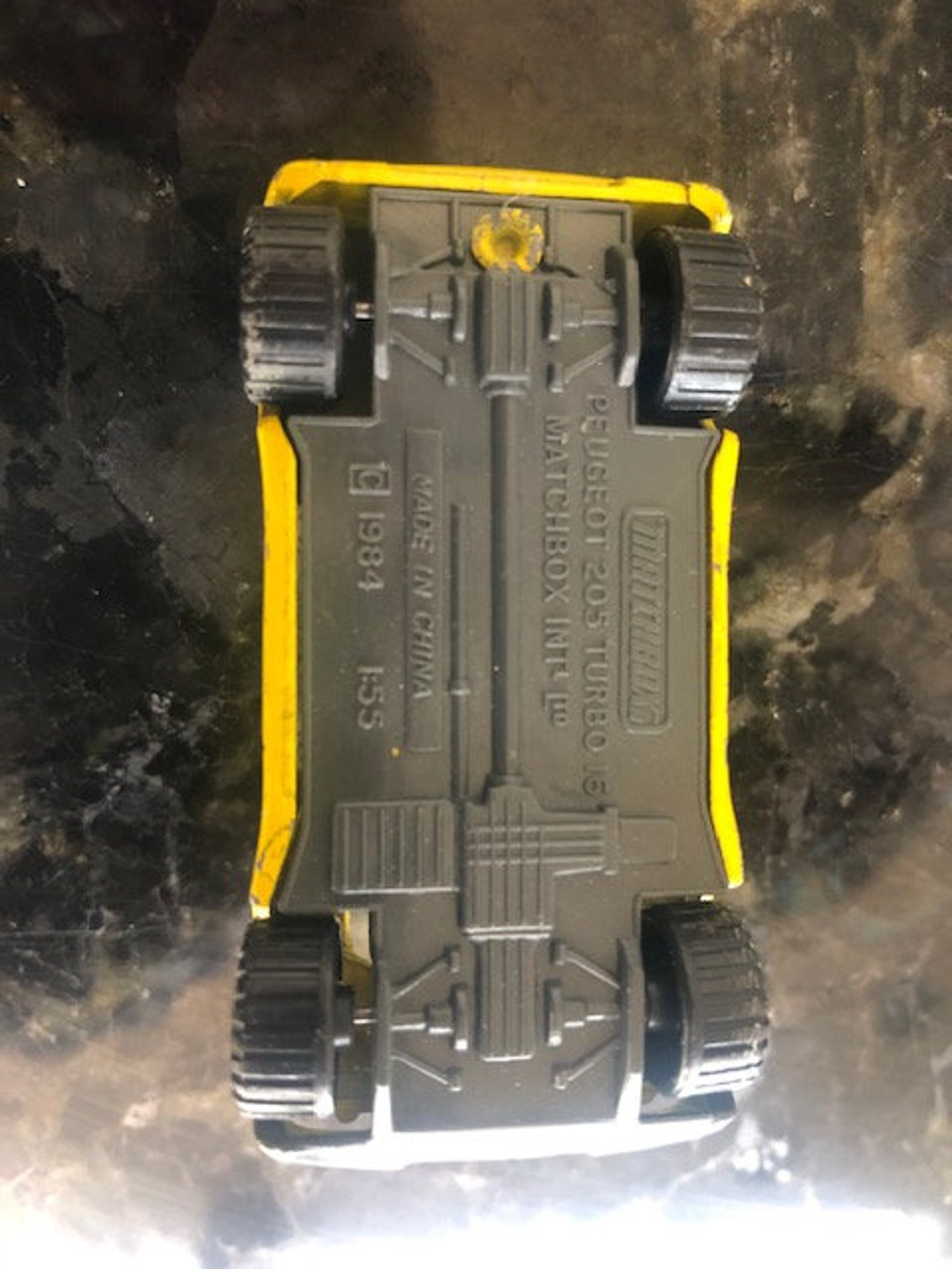 1984 Matchbox Yellow Peugeot 205 Turbo 16 With 48 Michelin - Etsy