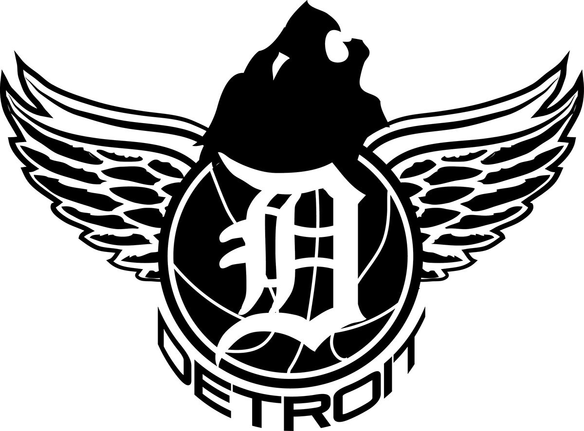 Detroit Logo Mashup cut file eps svg pdf jpg | Etsy
