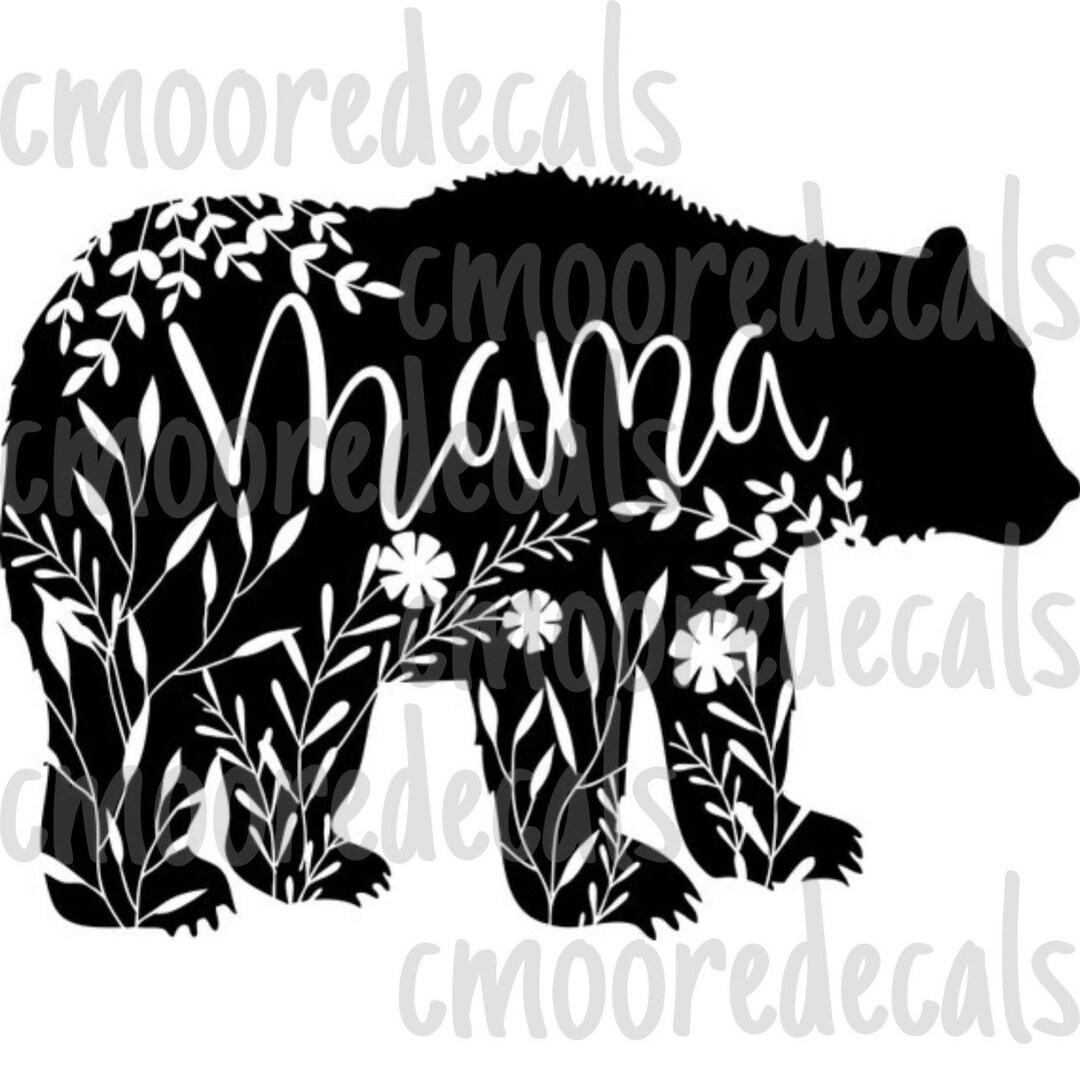 Mama Bear - Cut File - Jpg - Svg - Png - Instant Download - for Cricut ...