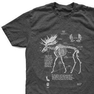 Anatomy Moose Shirt - Etsy
