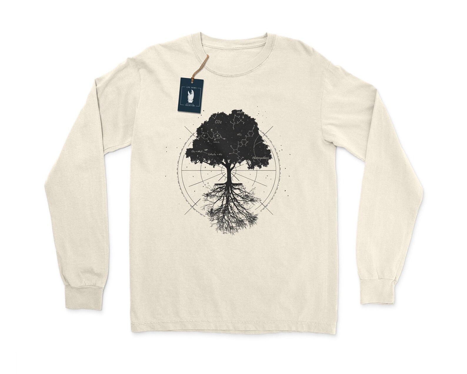 Celestial Photosynthesis Shirt Star Map Shirt Tree T-shirt | Etsy