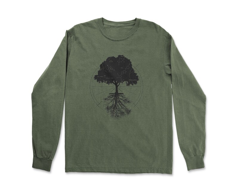Celestial Photosynthesis Shirt Star Map Shirt Tree T-shirt | Etsy