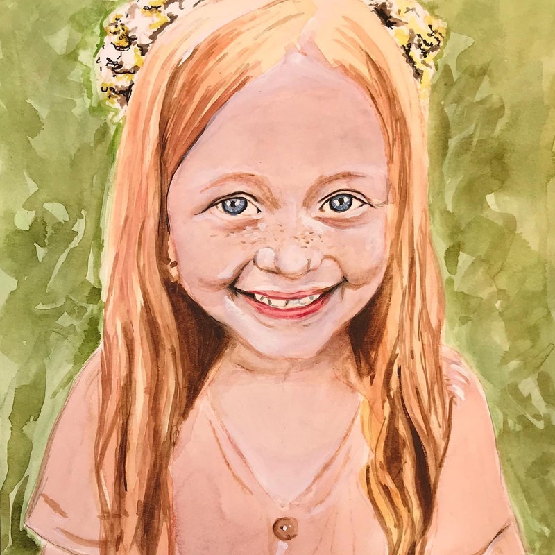 Commissioned Portrait - Etsy