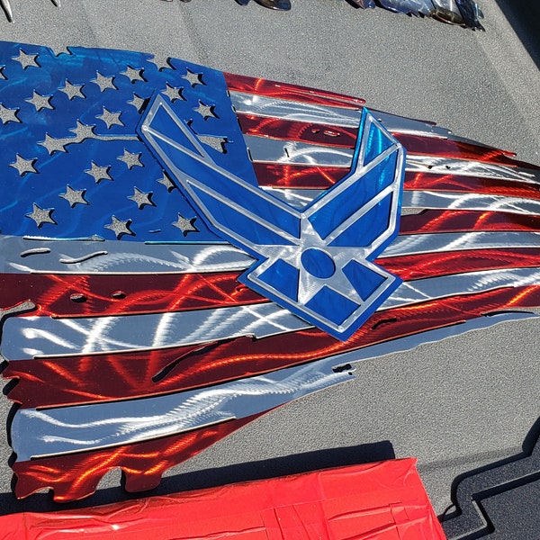 Metal American Flag - Etsy
