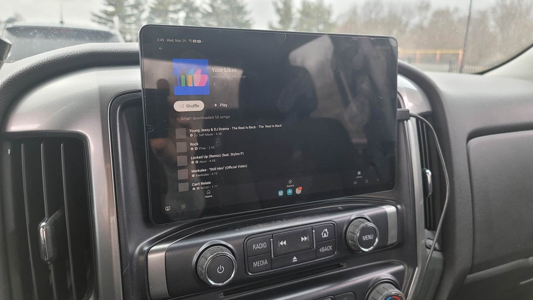 2014 - 2023 Silverado & Sierra Magnetic Tablet Mount (removable) - Etsy