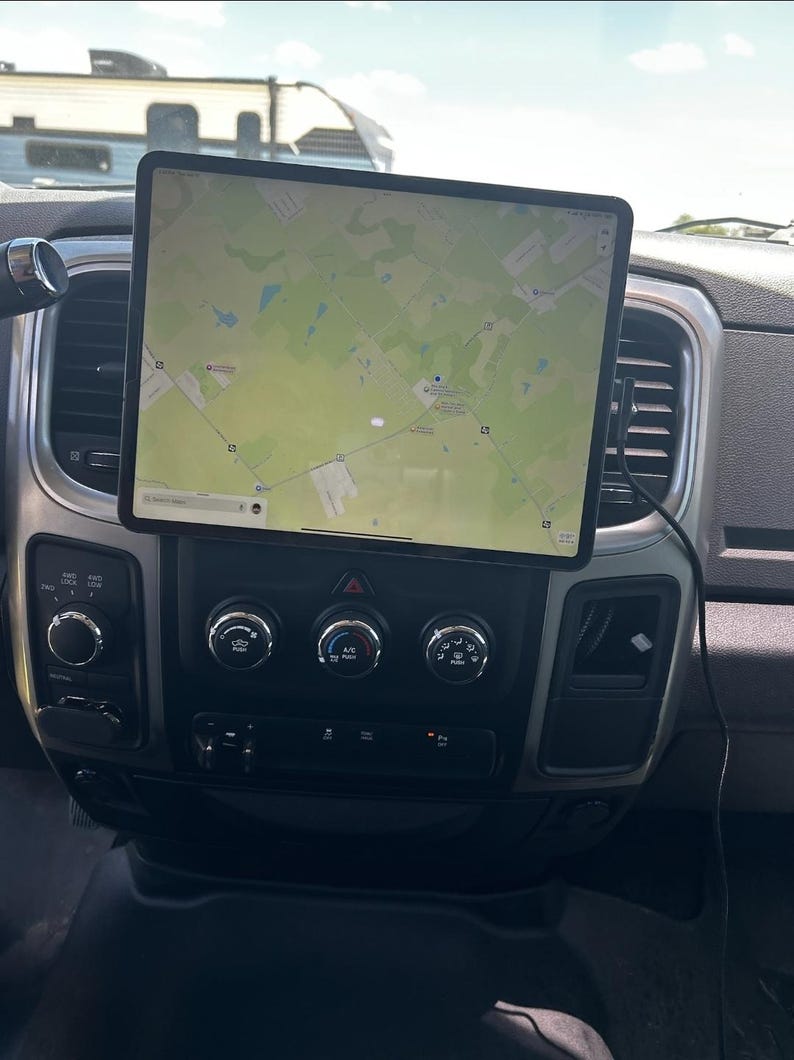 2012-2018 Dodge Ram Truck Magnetic Tablet Mount (removable) - Etsy