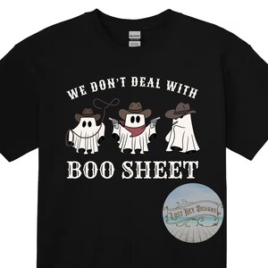 Boo Sheet Cowboy Halloween Ghosts PNG Digital Design, Funny Halloween ...