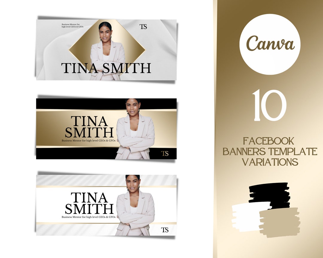 10 DIY Facebook Banner Templates in Canva for Coaches, Lash Technician ...