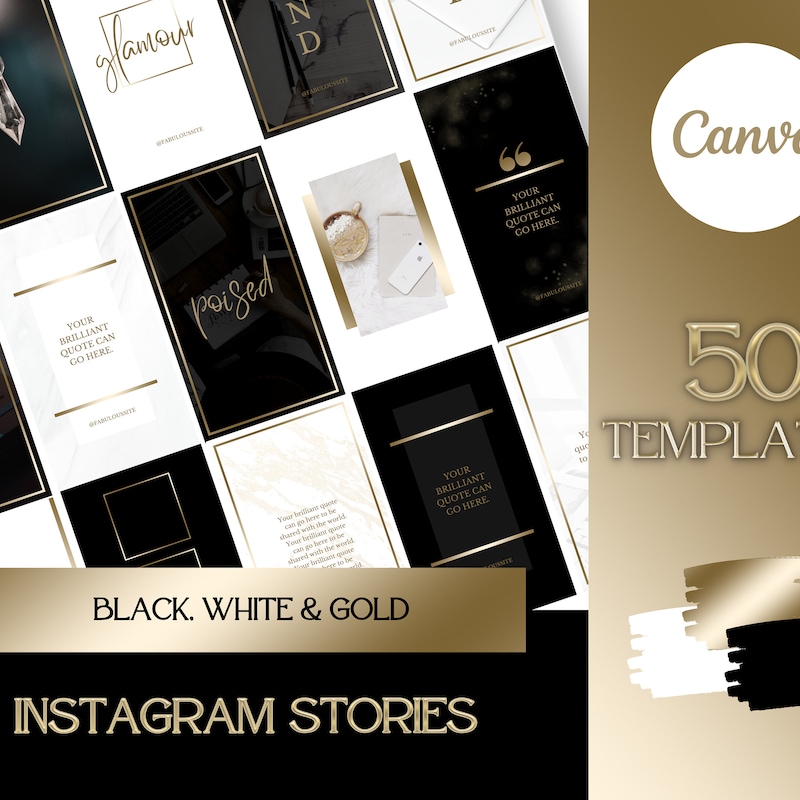 Ig Quote Template White - Etsy