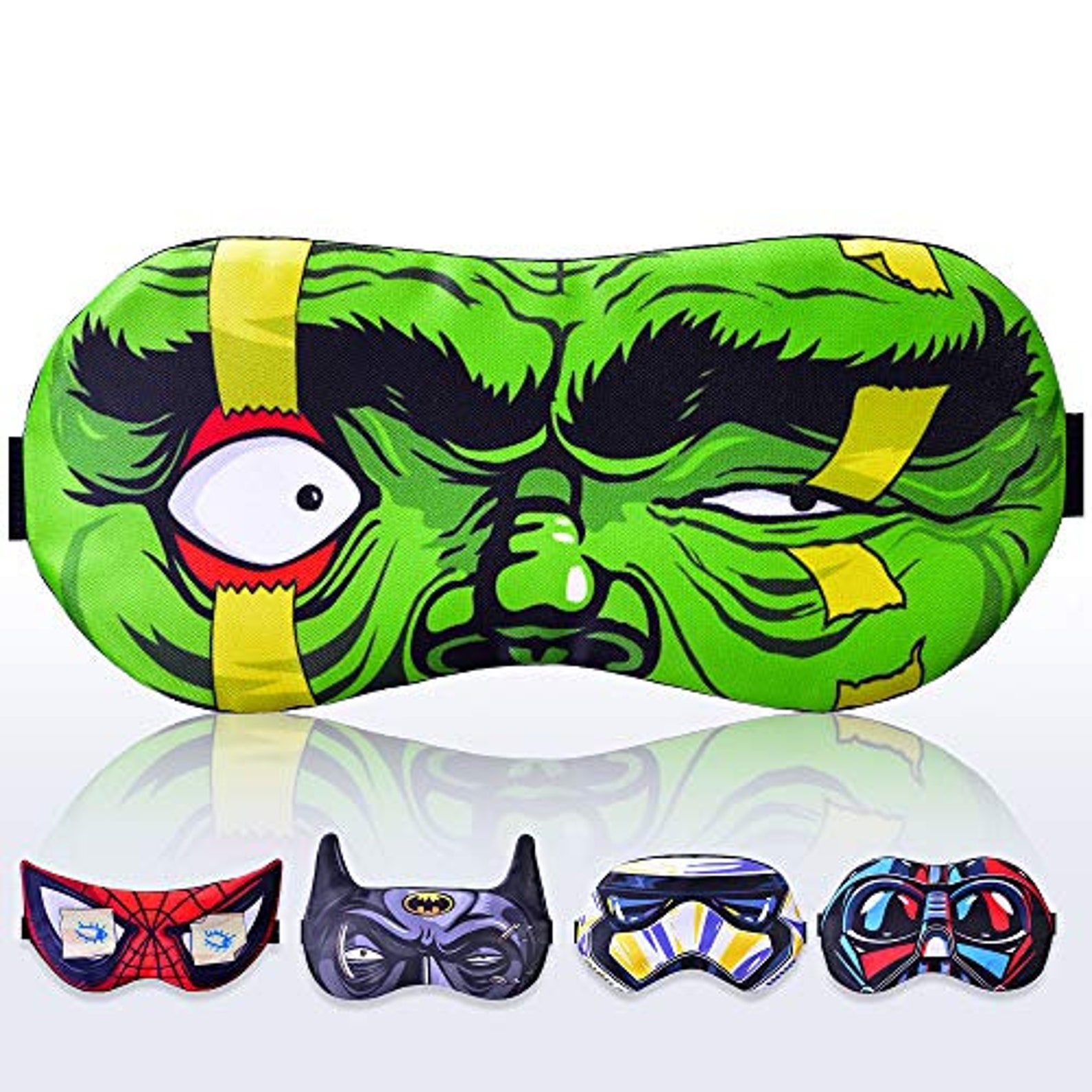 Hulk Sleeping Mask for Boys Boy Son Kids Super Heroes Comics (hulk ...