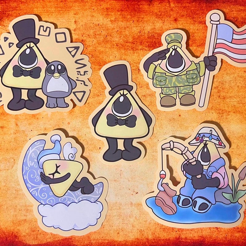 Bill Cipher Valentine Cards - Etsy