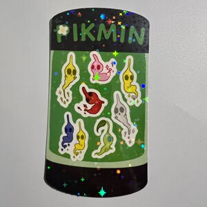 Pikmin Ghost X Luigi's Mansion Matte and Sticker Sheet Set (3 Inch) - Etsy