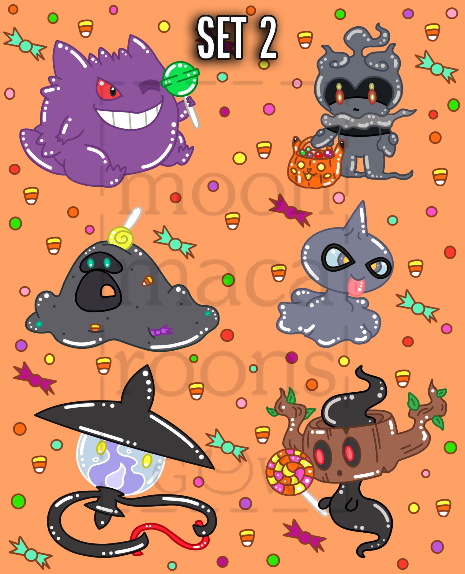 Pokemon Sticker Sheet | Etsy