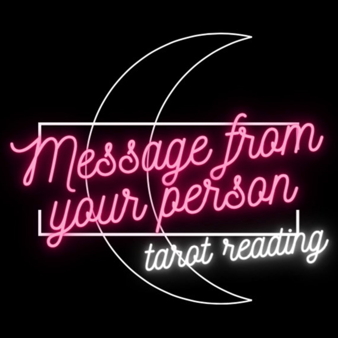 Message From Your Person Tarot Reading SAME DAY Response - Etsy
