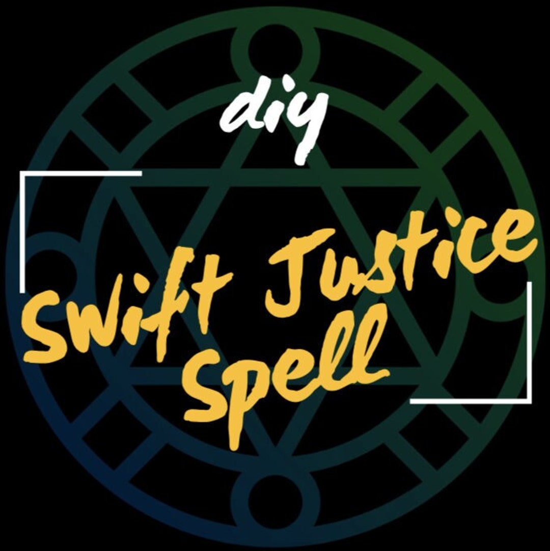 DIY Justice Spell Instructions From My Grimoire Karma, Revenge, Luck - Etsy
