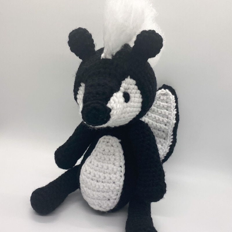 Crochet Skunk - Etsy