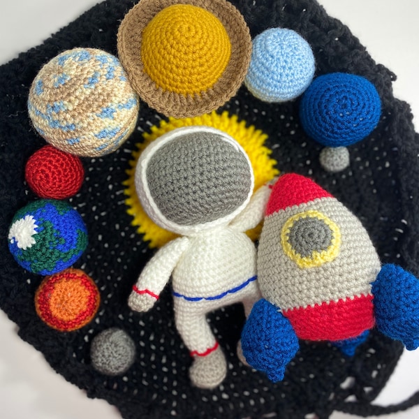 Crochet Planets - Etsy