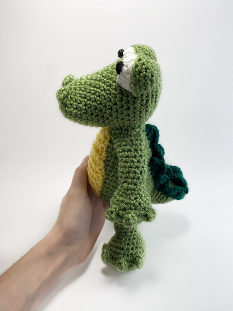 Crochet Stuffed Animal Alligator - Etsy