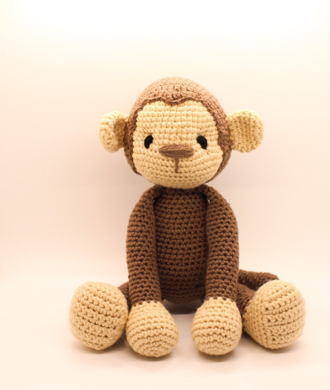 Crochet Monkey Stuffed Animal - Etsy