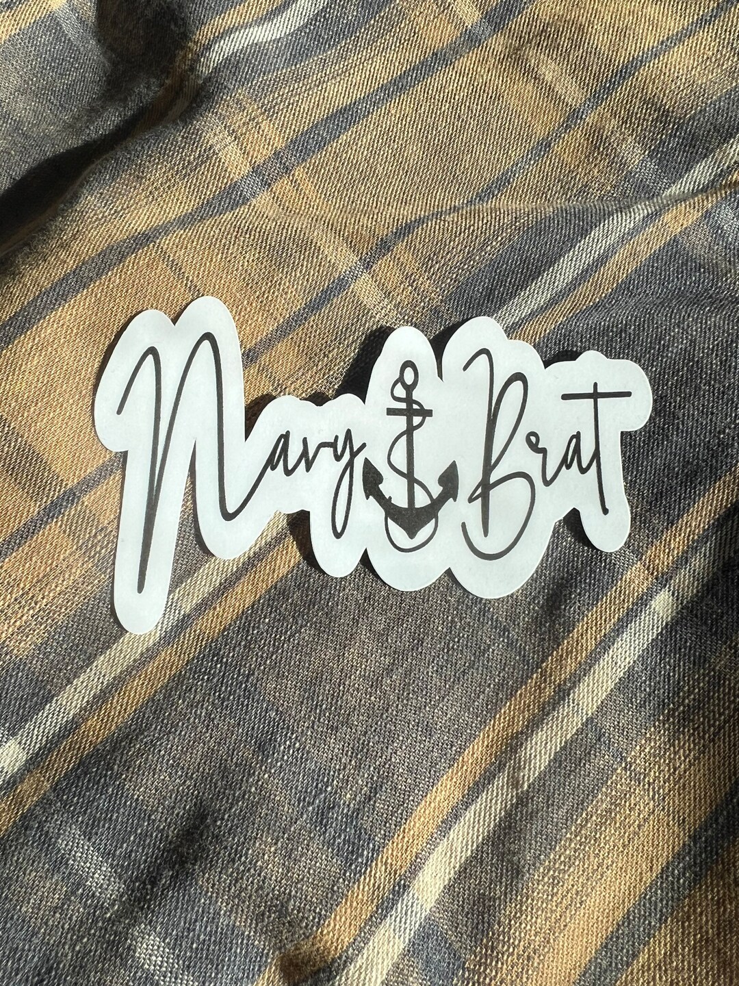 Navy Brat Sticker | Navy | Navy Family | Brat | Raised in the Navy ...