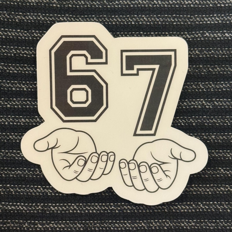 6 7 Stickers - Etsy