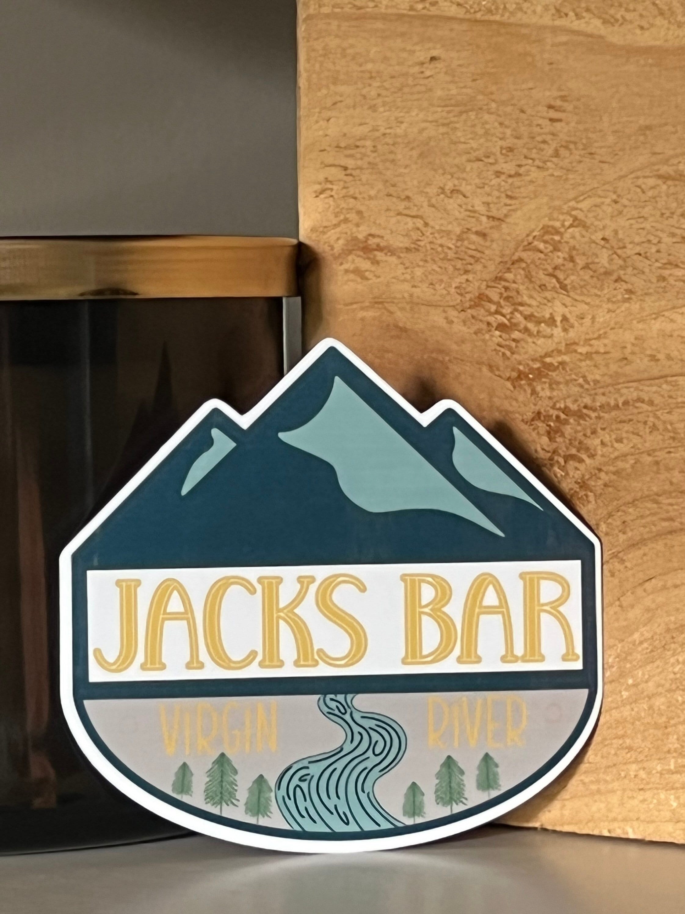 Virgin River Sticker Virgin River Jacks Bar Sticker Jack - Etsy