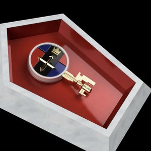 Voltron Inspired Lion Key and Display Box - STL 3d Print Files (digital ...